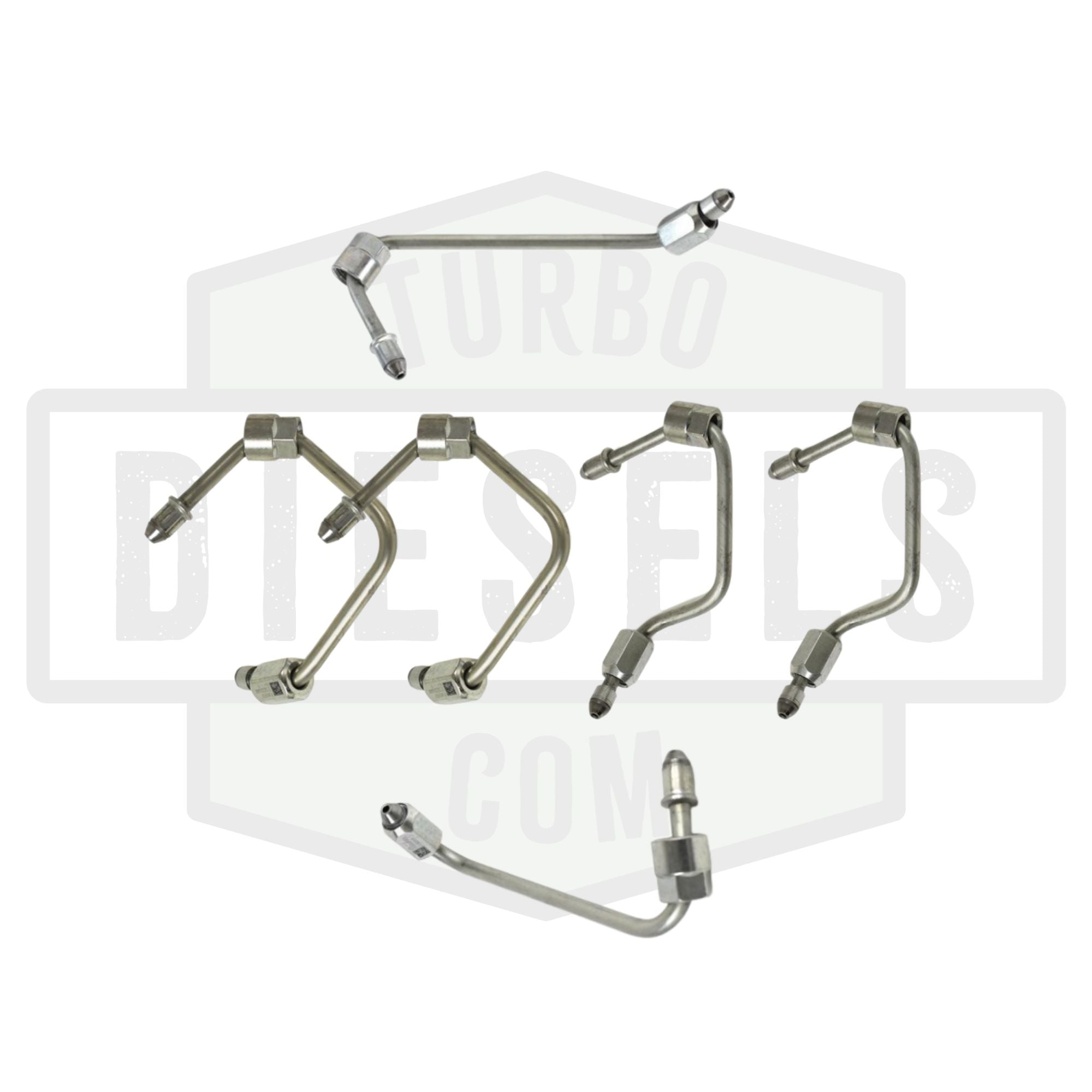 6.7L Cummins High Pressure Fuel Lines Set New 2007-2018 Ram 2500/3500